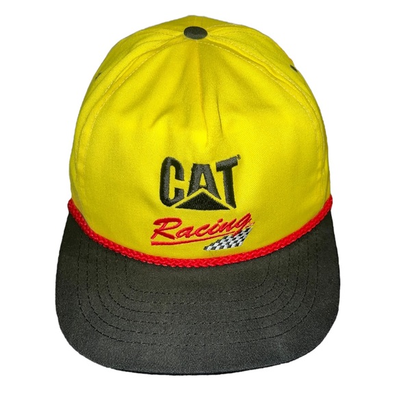 Tonkin | Accessories | Vtg 9s Tonkin Caterpillar Cat Racing Snapback ...